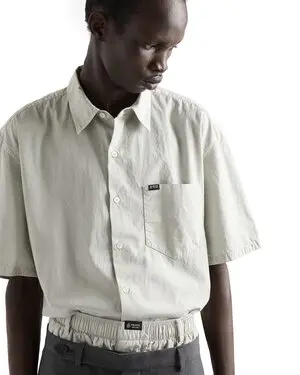 Prada Short-sleeved Cotton Shirt