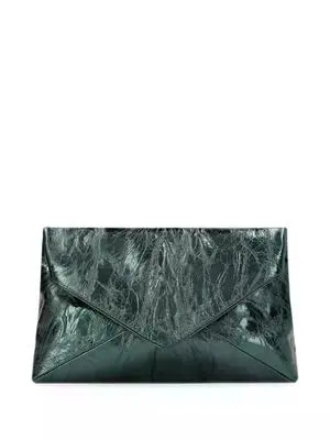 Dries Van Noten Large Leather Envelope Bag