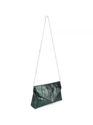 Dries Van Noten Large Leather Envelope Bag