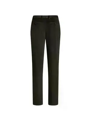 Etro Stretch Cotton Velvet Trousers