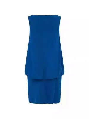 Alberta Ferretti Gathered Mini Dress