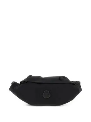 Moncler Durance Logo-patch Zip-fastening Belt Bag - Black