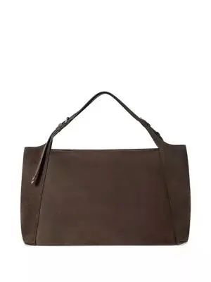 Brunello Cucinelli Sartorial Shopper Bag In Suede