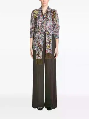 Dries Van Noten Embroidered Viscose Scarf