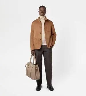 TOD'S Castello Jacket In Pashmy Suede