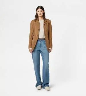 TOD'S Blazer In Pashmy Suede
