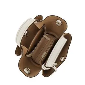 TOD'S Grained Leather Mini Shopping Bag
