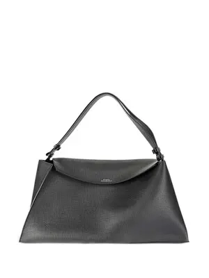 Studio Nicholson Shoulder Bag Leather "the Folded - Black