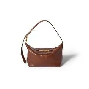 Miu Miu Spirit Nappa Leather Bag - Palisander