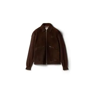 Miu Miu Waxed Suede Blouson Jacket