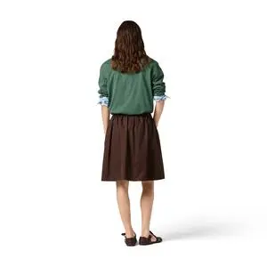 Miu Miu Washed Gabardine Skirt