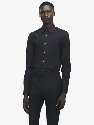 Alexander McQueen Harness Shirt - Black