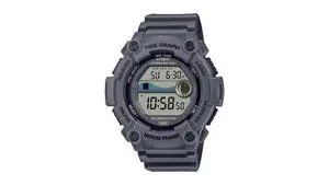Casio Digital Watch With Gray Band Ws1300h8avcf