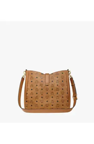 Mcm Large Tracy Hobo In Visetos