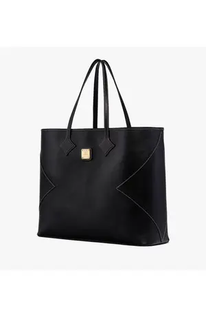 Mcm X-large Dia Shopper In Calfskin