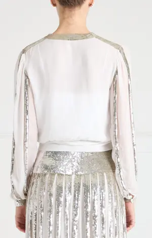 TEMPERLEY LONDON Filigree Blouse