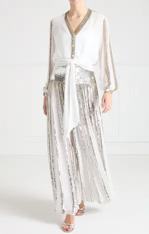 TEMPERLEY LONDON Filigree Blouse