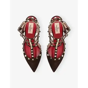 Valentino Garavani Rockstud Suede Courts