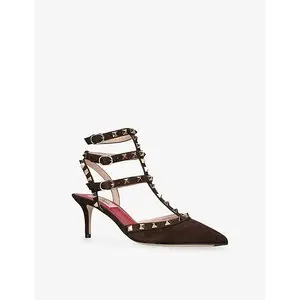 Valentino Garavani Rockstud Suede Courts