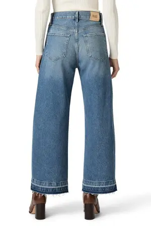 Paige Arellia Release Hem High Waist Ankle Barrel Jeans
