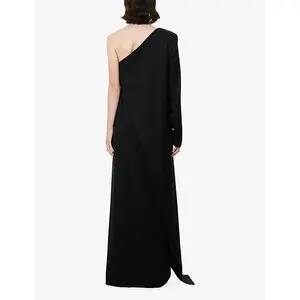 Camilla And Marc Asymmetric Wool Maxi Dress
