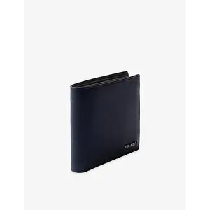 Prada Triangle-plaque Leather Wallet