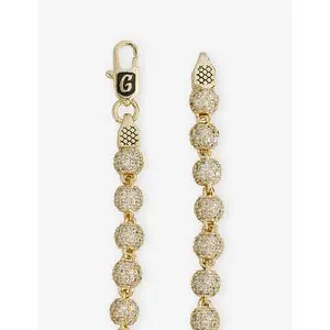 GLD 18ct -plated Ball Chain Necklace