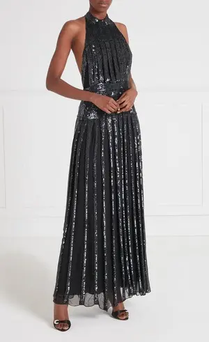 TEMPERLEY LONDON Filigree Dress - Black