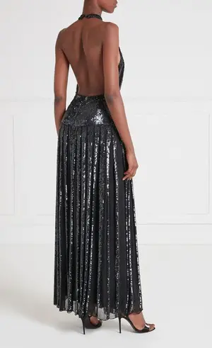 TEMPERLEY LONDON Filigree Dress - Black