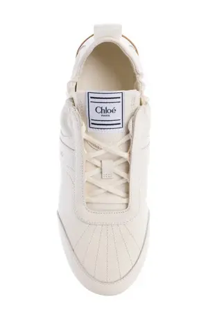 Chloé Kick Leather & Mesh Sneaker