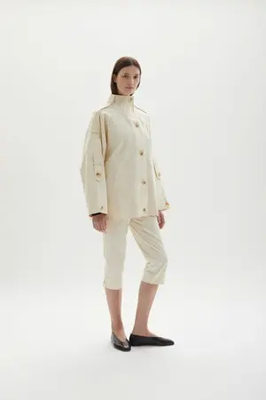 JOAEN Sara Capri Pants - Chalk