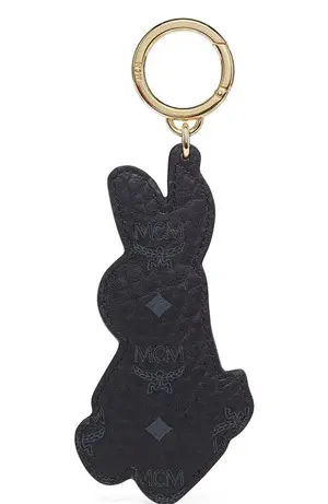 Mcm Aren Rabbit 2d Charm In Visetos