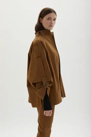 JOAEN Sara Trench Jacket - Olive