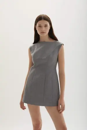 JOAEN Kelli Mini Dress - Grey