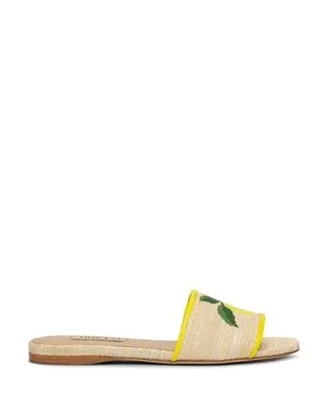 ARTEANA Tutti Frutti Flat Slide - Limone