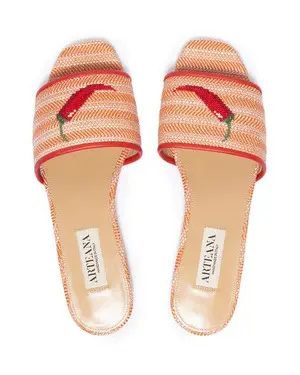 ARTEANA Tutti Frutti Flat Slide - Peperoncino