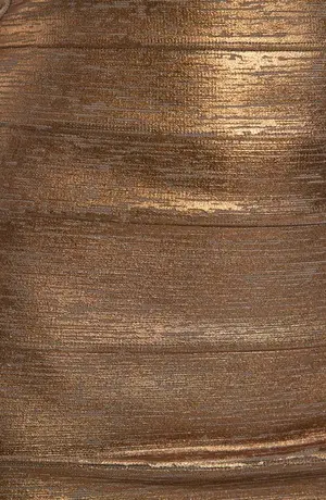 JADED LONDON Lace Up Metallic Minidress