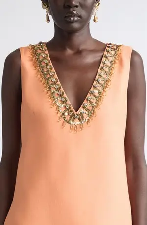 Valentino Garavani Bow Faux Pearl Drop Earrings