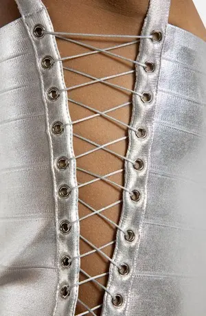 JADED LONDON Bandage Corset Top