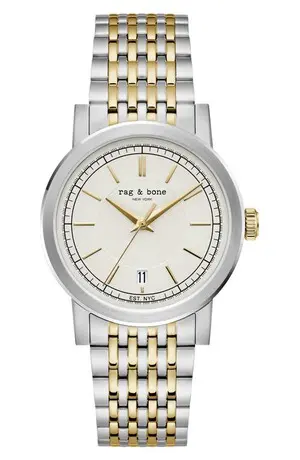Rag & Bone Reign Bracelet Watch Silver-tone/ivory