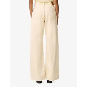 Claudie Pierlot High-rise Flared-leg Denim Jeans