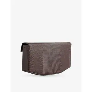 TOTEME Clip Lizard Leather Shoulder Bag