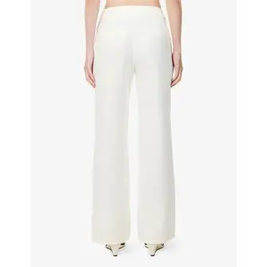 PRETTY LAVISH Verona Straight-leg Tweed Trousers