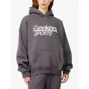 SISTERS & SEEKERS Seekers Sports Cotton-jersey Hoody