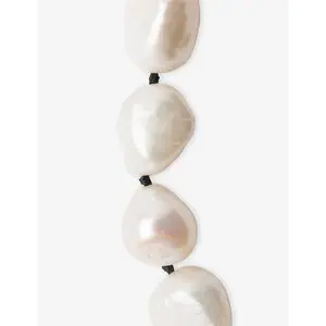 Prada Pearl Gold-plated Metal Necklace