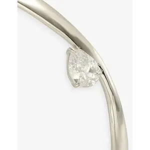 INDIGO LUNE Pia Platinum Plated Stainless-steel Bangle