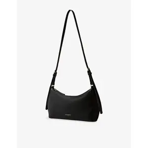 Claudie Pierlot Soft Leather Shoulder Bag - Black