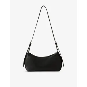 Claudie Pierlot Soft Leather Shoulder Bag - Black