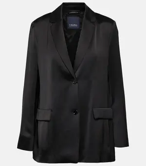 Max Mara Bernini Satin Blazer