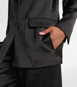 Max Mara Bernini Satin Blazer